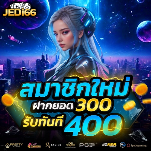 jedi66 คาสิโนออนไลน์ครบวงจรที่สุด รวมทุกแนวเกม มั่นใจได้ 100%